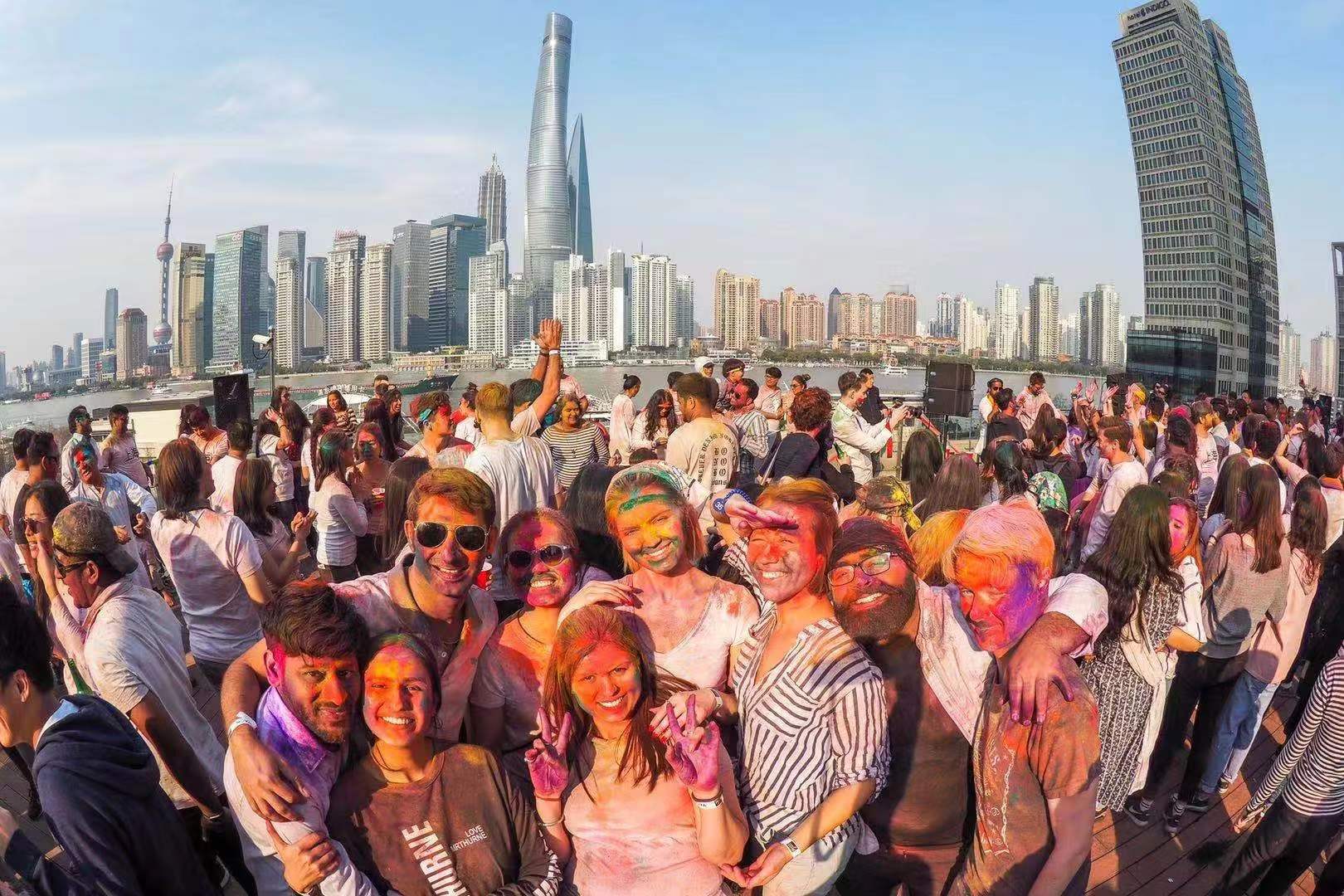 3.4 (SAT) "Rang Barse" Open Air Holi Party on the Rooftop 属于色彩的节日 ...