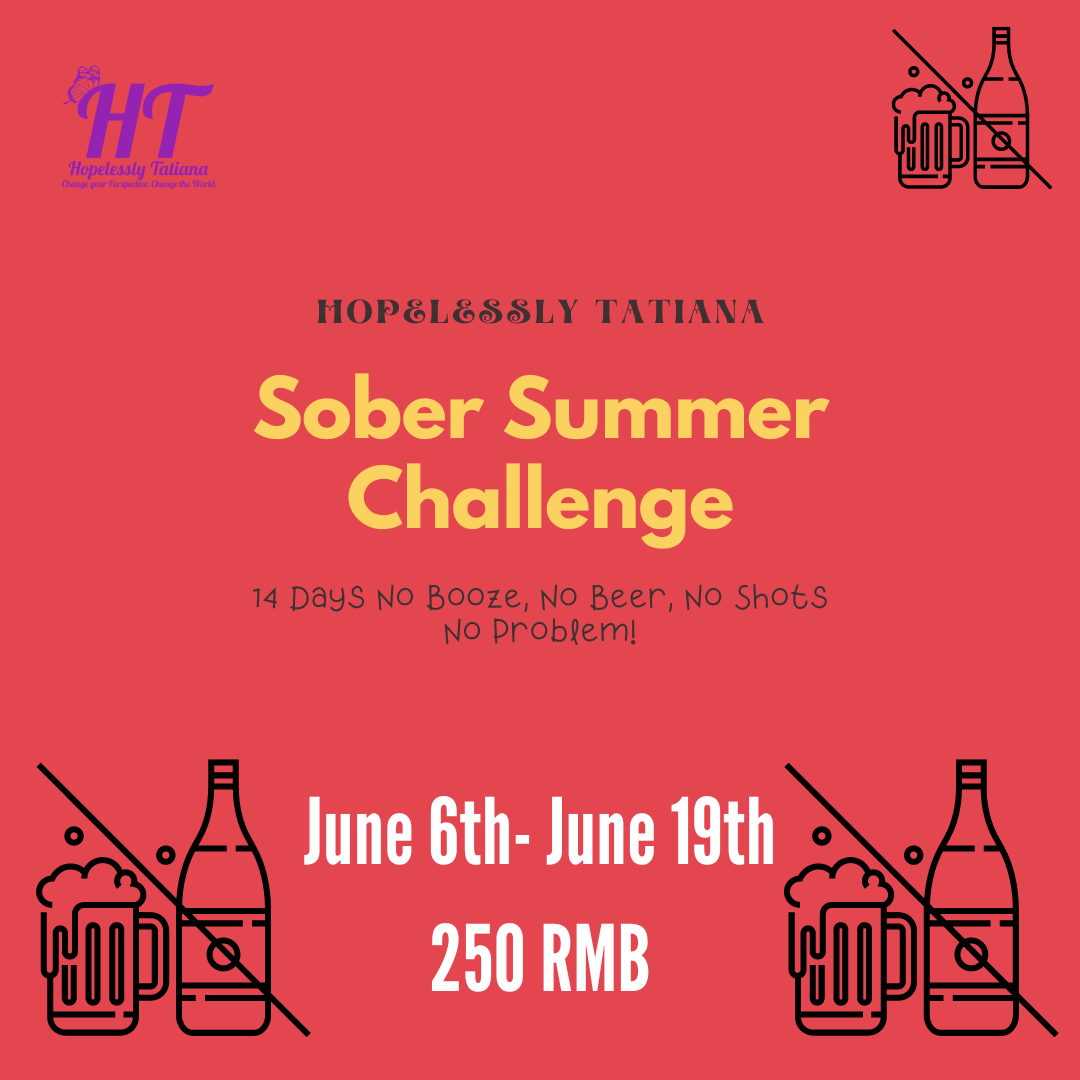 14 Day Sober Summer Challenge - Tuesday, June 6, 2023 - Online