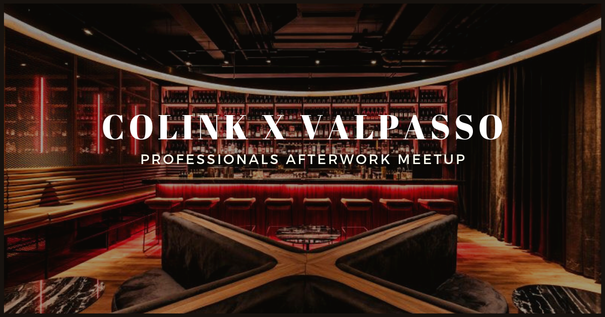 9th May | COLINK X Valpasso Professionals Afterwork Meetup - Thursday ...