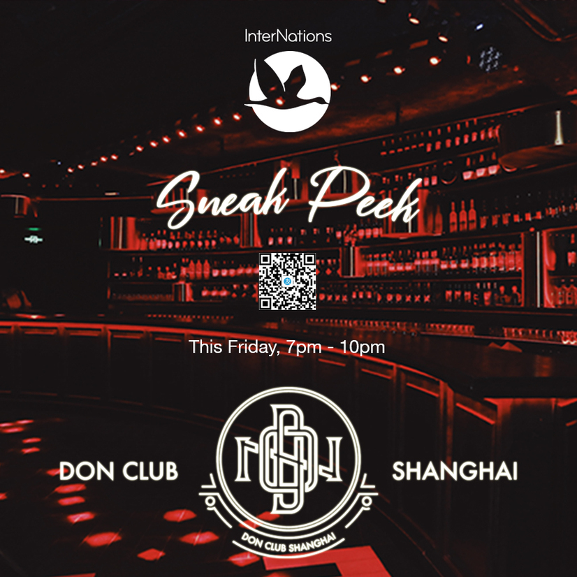InterNations Shanghai Sneak Peek | DON - Friday, July 26, 2019 19:00 to ...