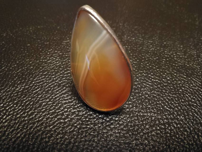Silver Agate Ring | Yoopay