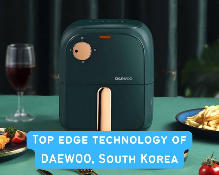 Daewoo Air Fryer 1.5L | French Fries Machine, Oilless Fried Chicken ...